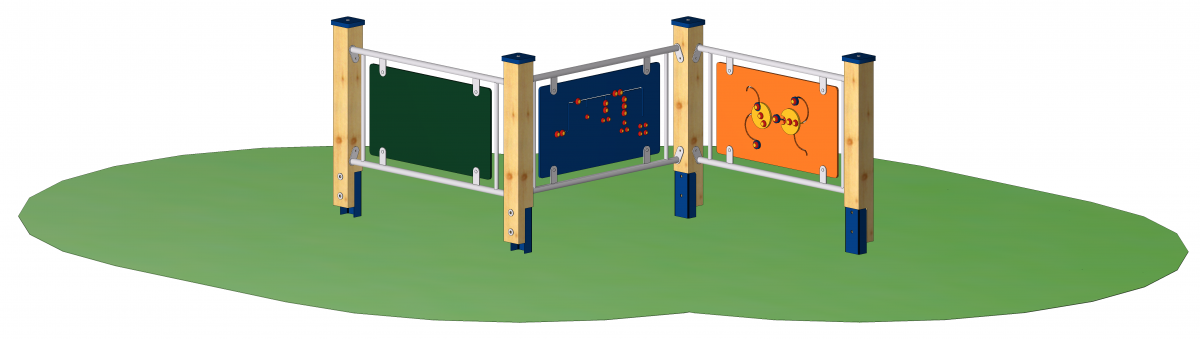 Motorik-Wand VIII | Motorikwände | Sand-, Wasser- und Rollenspiele ...